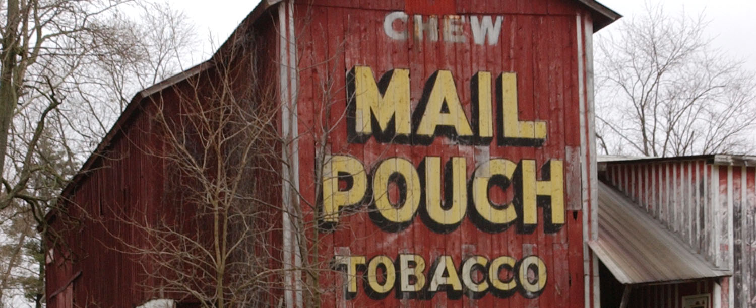 Mail Pouch barn in Ashtabula County, Ohio | The Feather Cottage